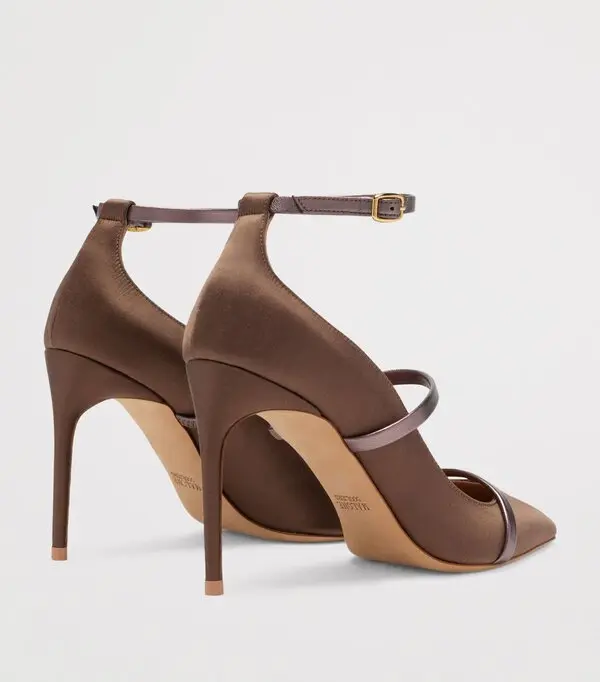MALONE SOULIERS Diaz 90 Heeled Pumps - Nude