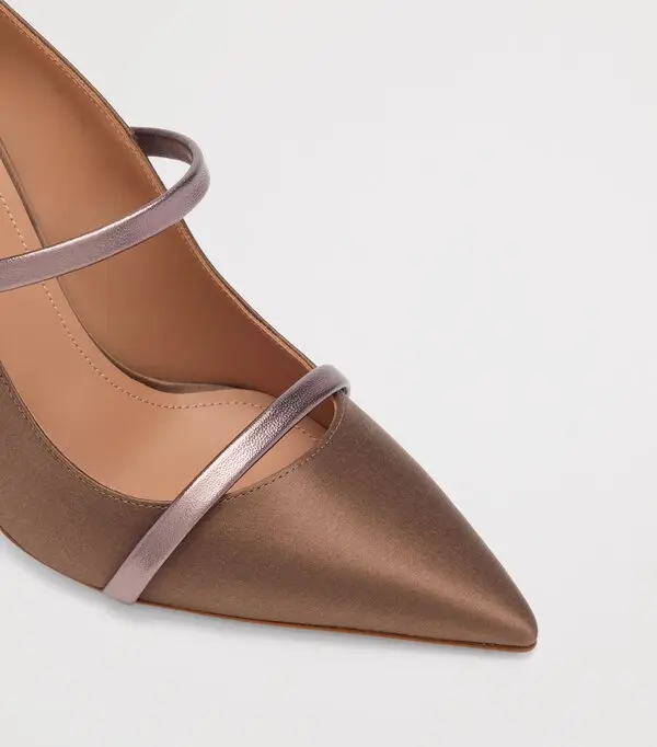 MALONE SOULIERS Diaz 90 Heeled Pumps - Nude