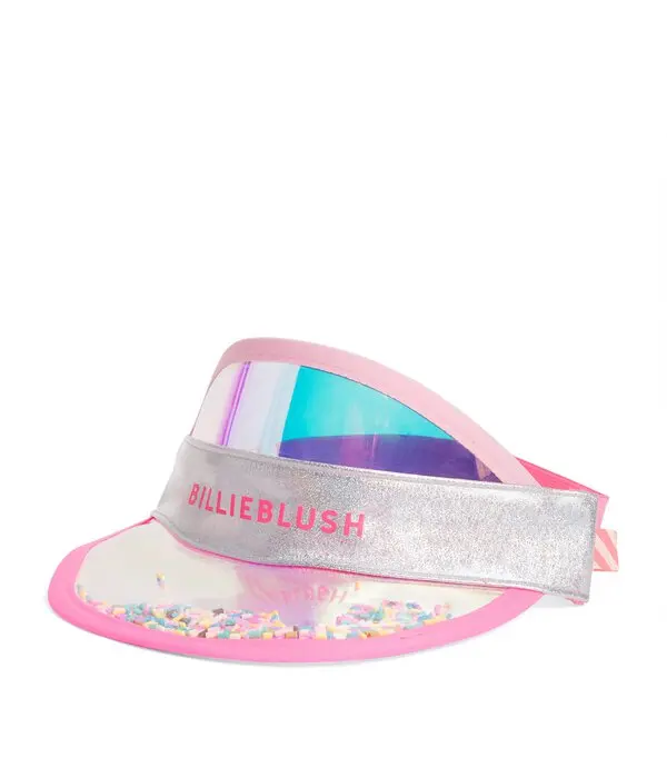 BILLIEBLUSH Metallic Visor - White