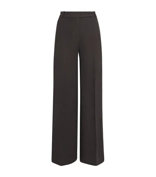 JOSEPH Stretch-gabardine Yukio Trousers - Brown