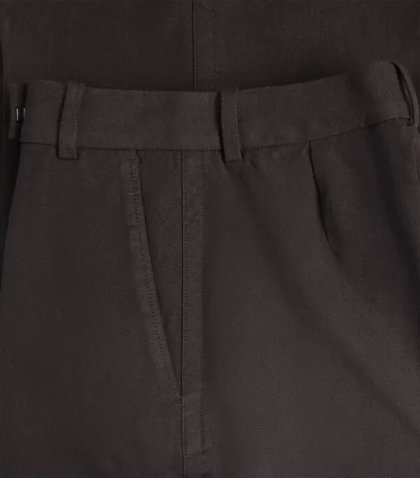 JOSEPH Stretch-gabardine Yukio Trousers - Brown