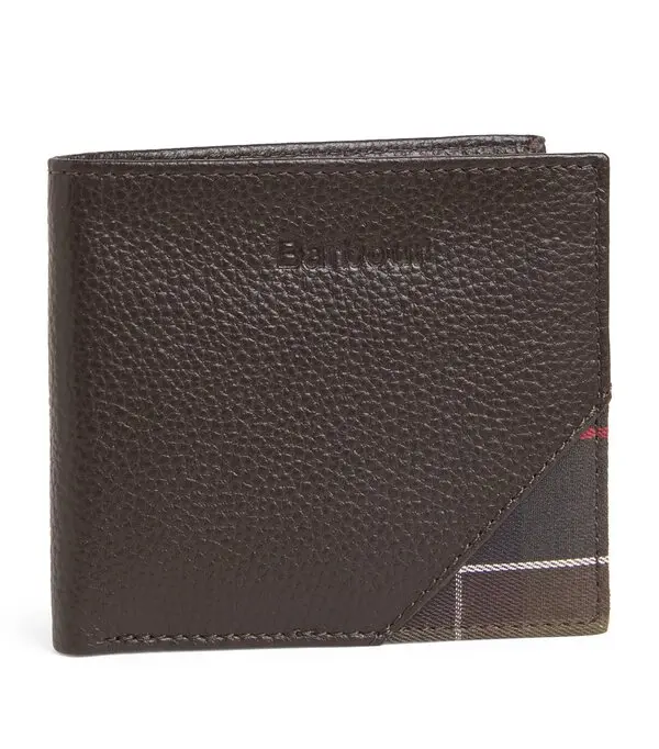 Barbour Leather Tabert Wallet - Brown