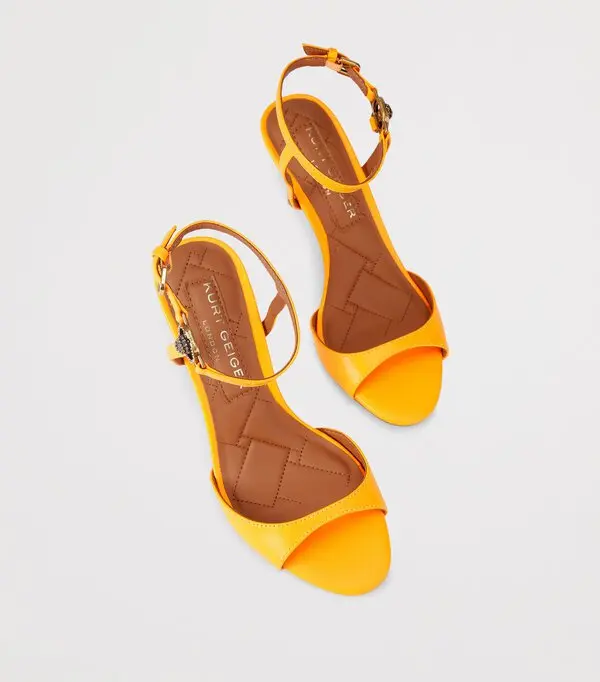 Kurt Geiger Leather Heeled Sandals