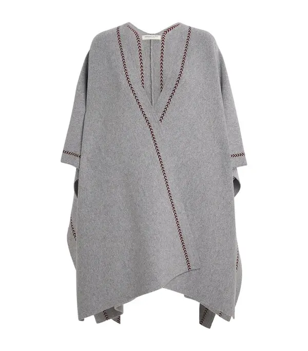 Johnstons Of Elgin Cashmere Hawk Poncho