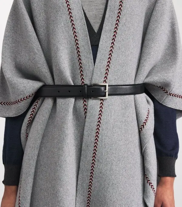 Johnstons Of Elgin Cashmere Hawk Poncho