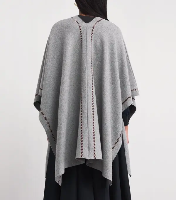 Johnstons Of Elgin Cashmere Hawk Poncho