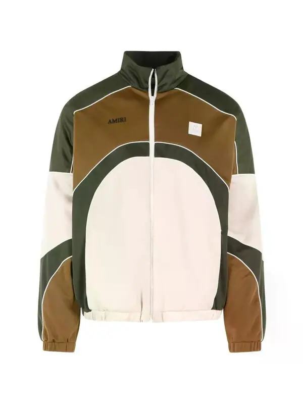 Amiri Paneled Track Jacket - Neutrals