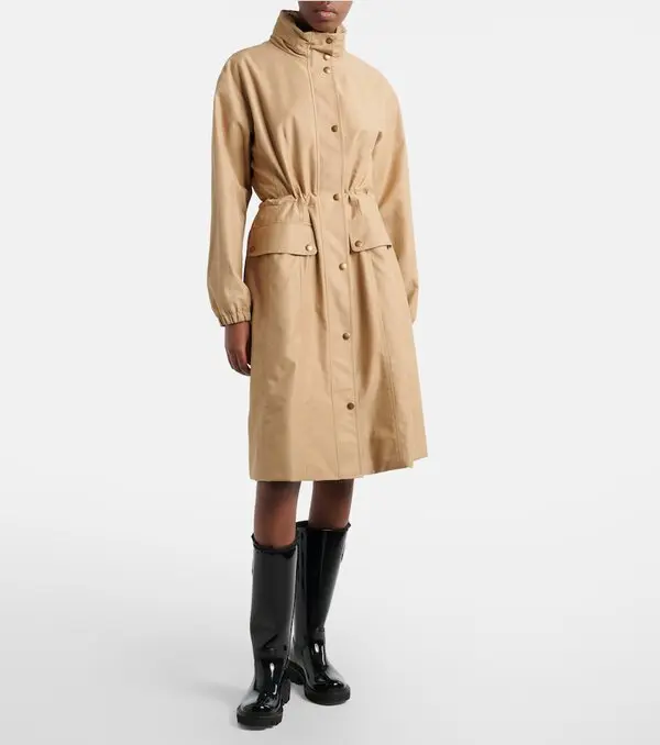 Moncler Rhododendron Technical Cotton-blend Parka