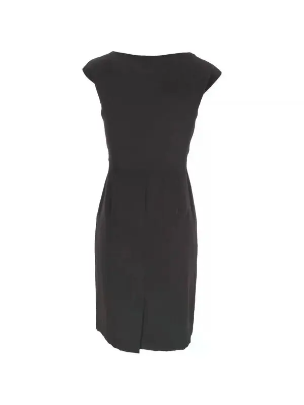 Max Mara Pleat-accent Midi Dress