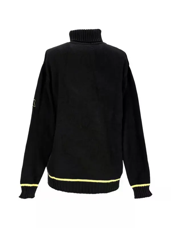 Dolce & Gabbana High-neck Embroidered Sweater