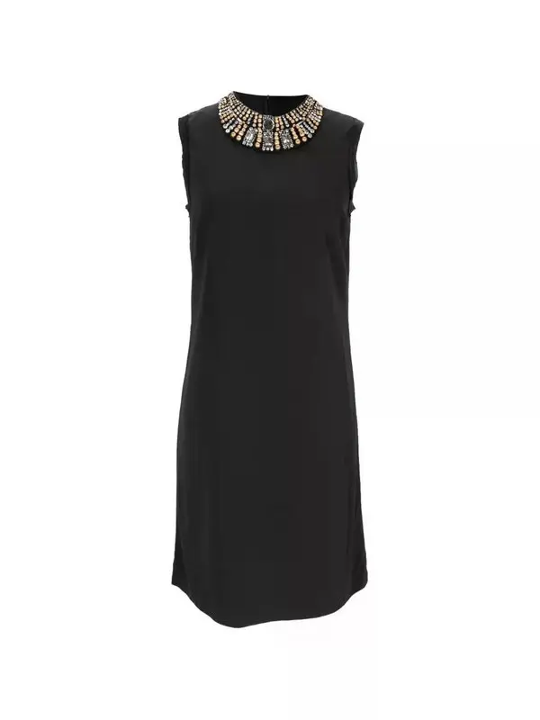 LANVIN 2019 Beaded Bib Mini Dress