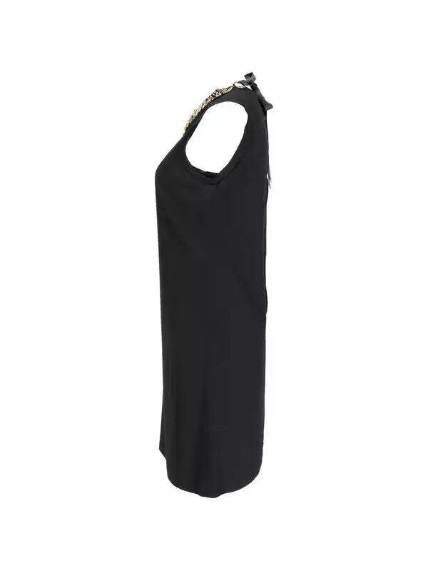 LANVIN 2019 Beaded Bib Mini Dress