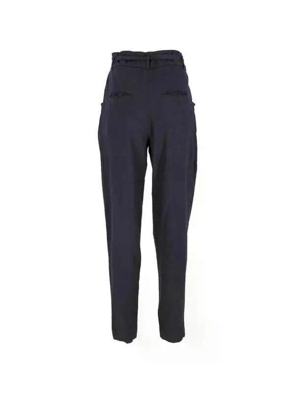 MARANT ETOILE Tie-waist Wool Trousers