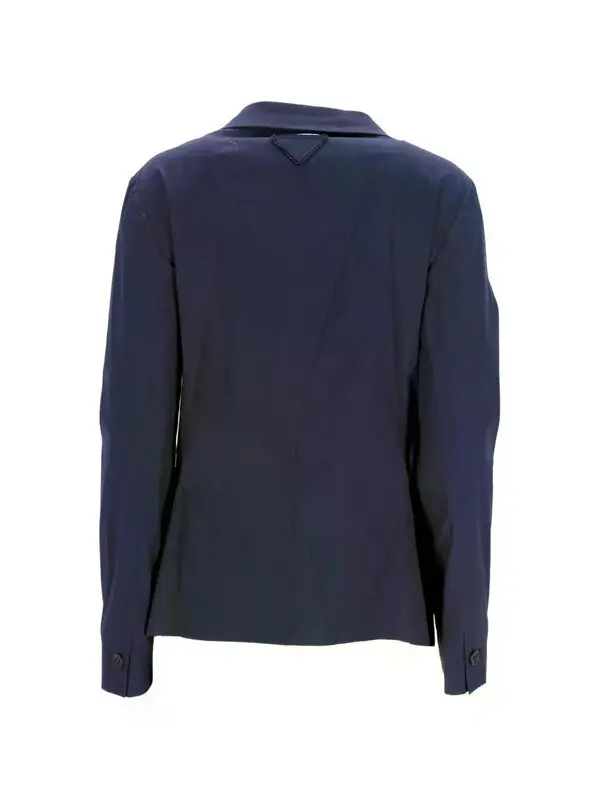 Prada Single-breasted Cotton Blazer