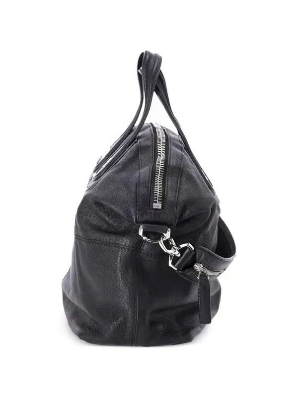 Givenchy Large Nightingale Leather Handbag - Black