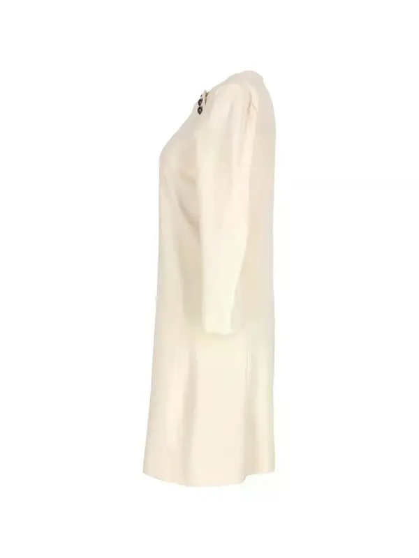 Chloé Button Detail Midi Dress
