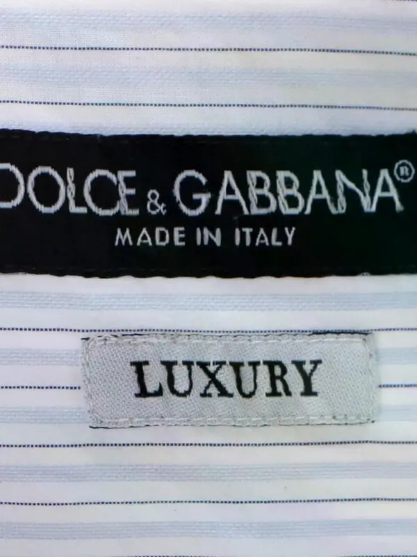 Dolce & Gabbana Striped Cotton Shirt