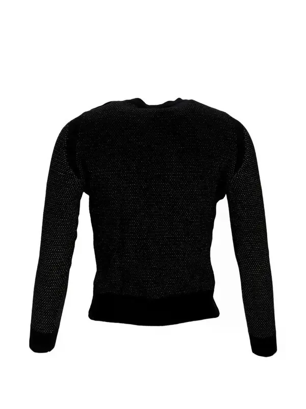 A.p.c. Glittered Button-embellished Sweater