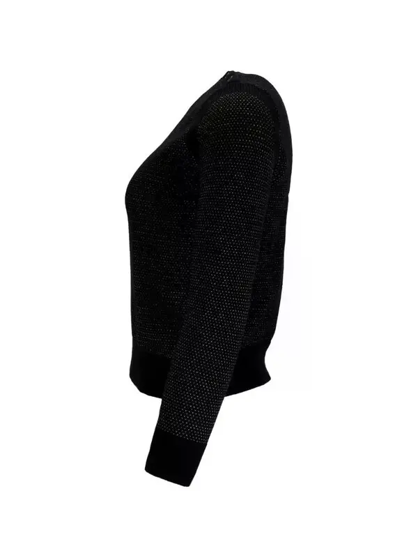 A.p.c. Glittered Button-embellished Sweater