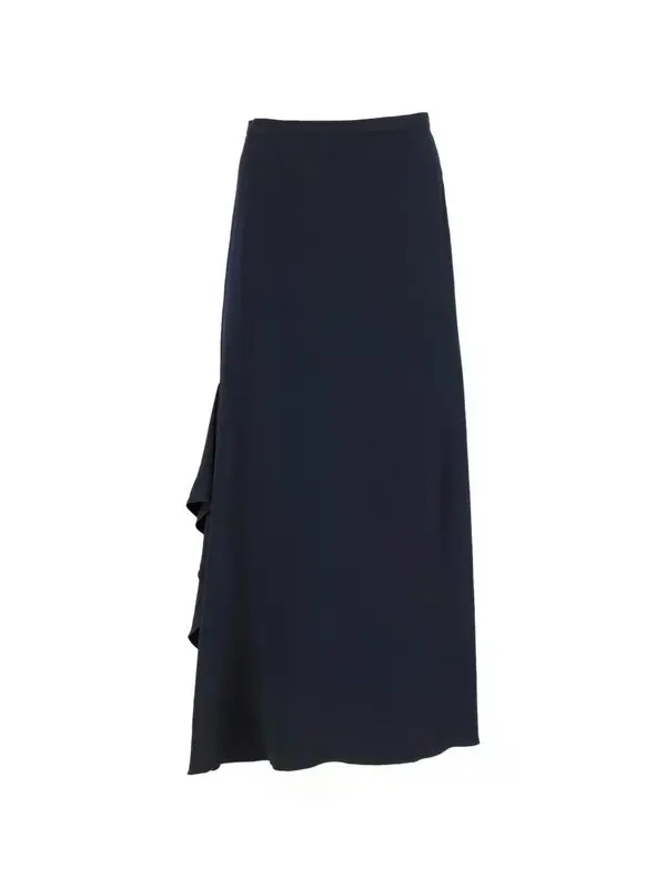 Max Mara Ruffled Maxi Skirt