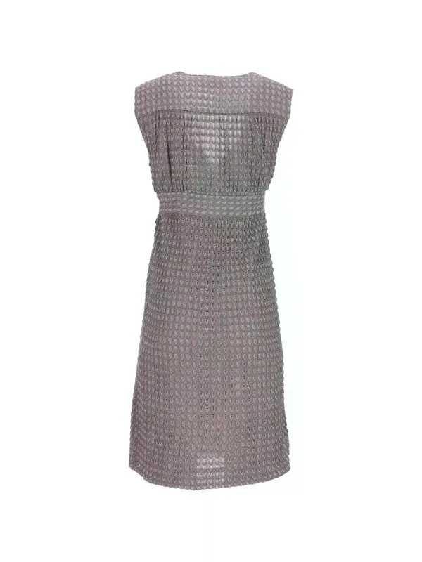 Missoni Knitted V-neck Mini Dress
