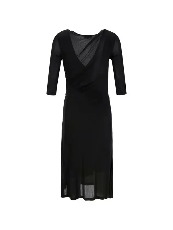 Etro Wrap-effect Ruched Midi Dress