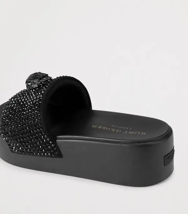 Kurt Geiger Meena Eagle Platform Slides