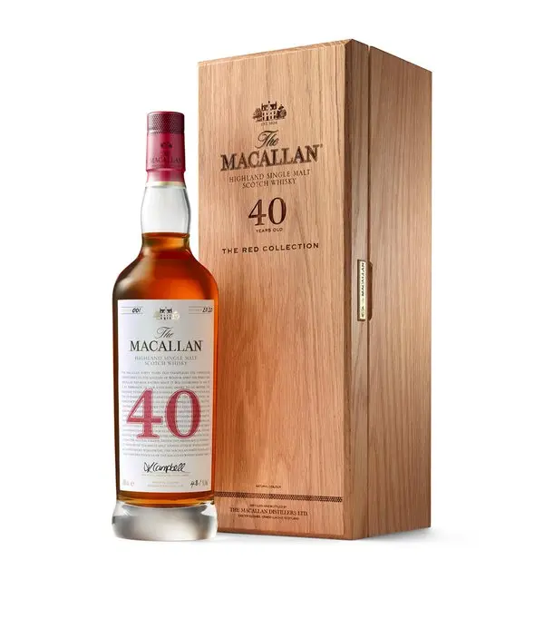THE MACALLAN The Red Collection 40-yr-old Single Malt Scotch Whisky - Brown