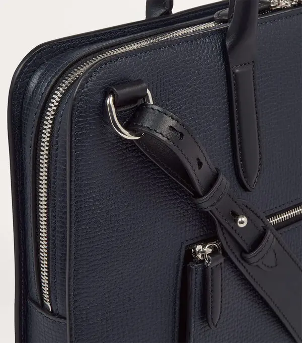 Smythson Leather Ultra Slim Briefcase