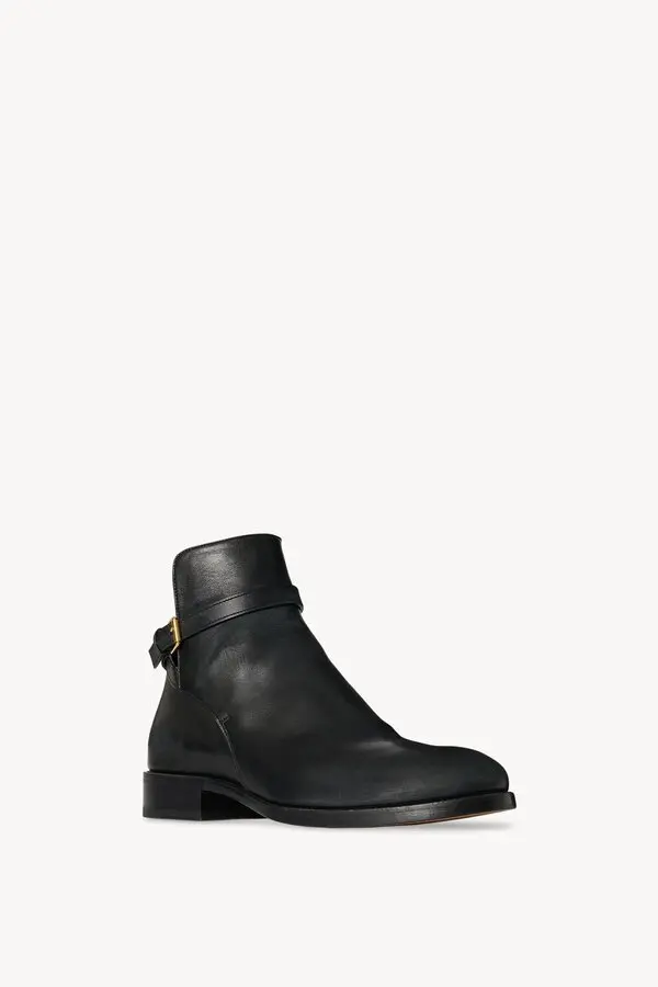 THE ROW Nobilis Buckle Bootie