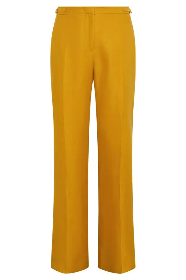 Gabriela Hearst Vesta Flare Pant - Wheat