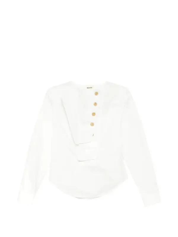 Khaite Poe Top - White
