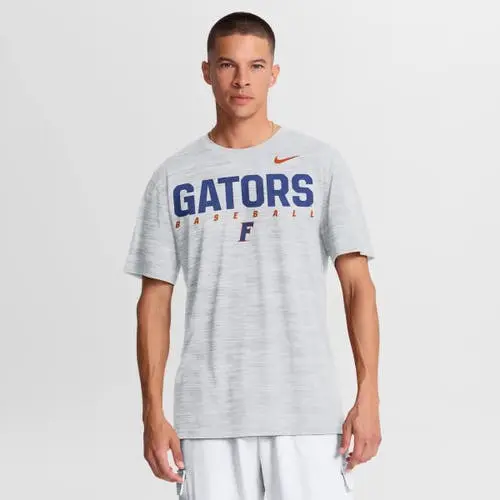Nike Florida Gators Dugout Velocity Dri-fit T-shirt - White