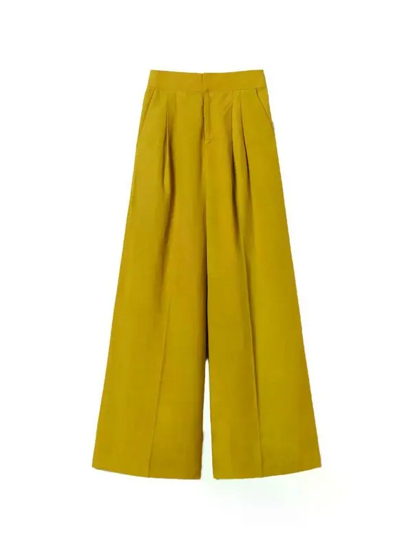 TWINSET Wide-leg Trousers - Green