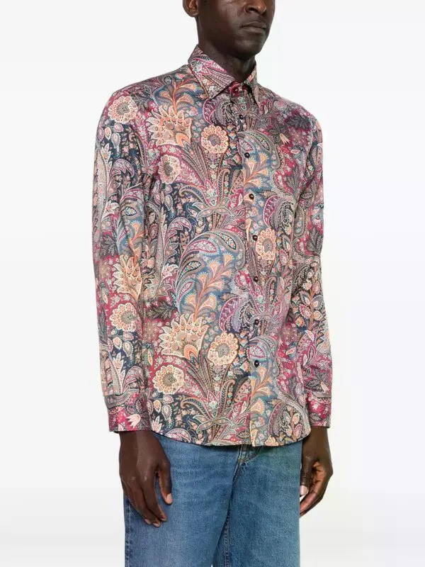 Etro Paisley Shirt - Red