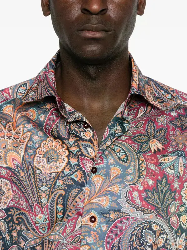 Etro Paisley Shirt - Red