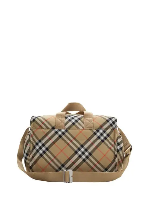 Burberry Mini Check Bowling Bag