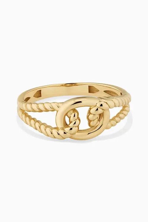 ORADINA 14k Marina Ring