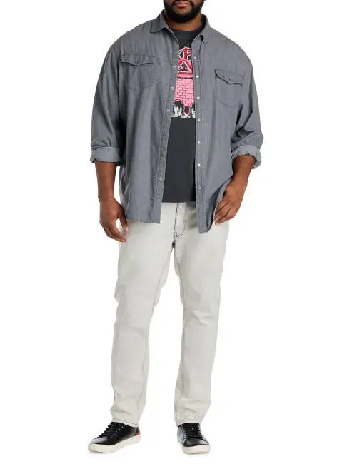 TRUE NATION BY DXL Big & Tall Tapered-fit Jeans