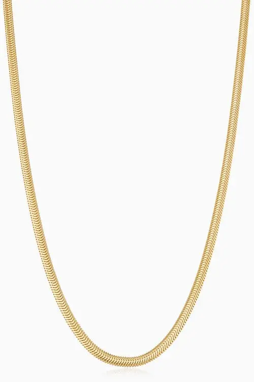 ORADINA 14k Snake Charmer Chain Necklace - Yellow Gold