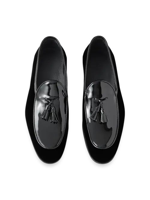 PAUL FREDRICK Vincent Tassel Loafer