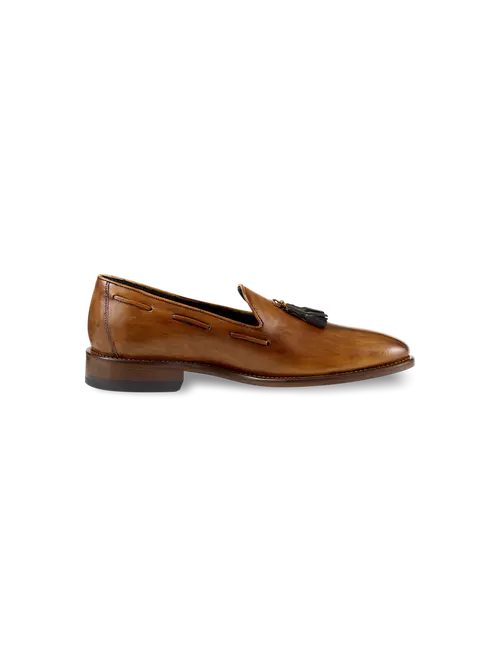 PAUL FREDRICK Ethan Tassel Loafer
