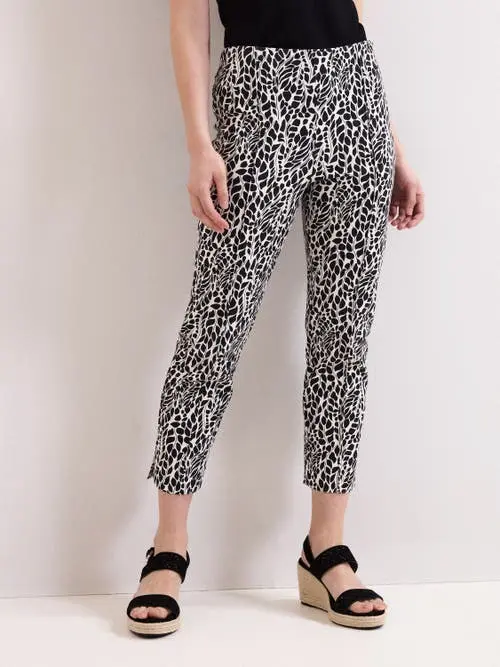 PHASE EIGHT Carmella Printed Cropped Trousers