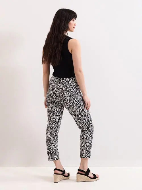PHASE EIGHT Printed Cropped Trousers