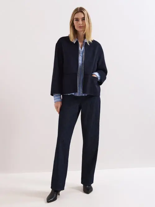 PHASE EIGHT Georgie Wool-blend Boxy Jacket