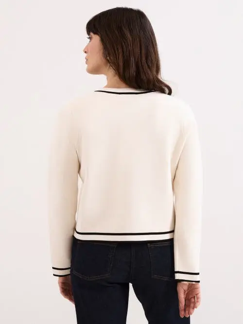 PHASE EIGHT Lola Button-front Knit Cardigan
