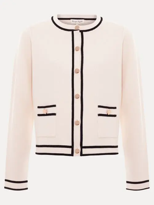 PHASE EIGHT Lola Button-front Knit Cardigan