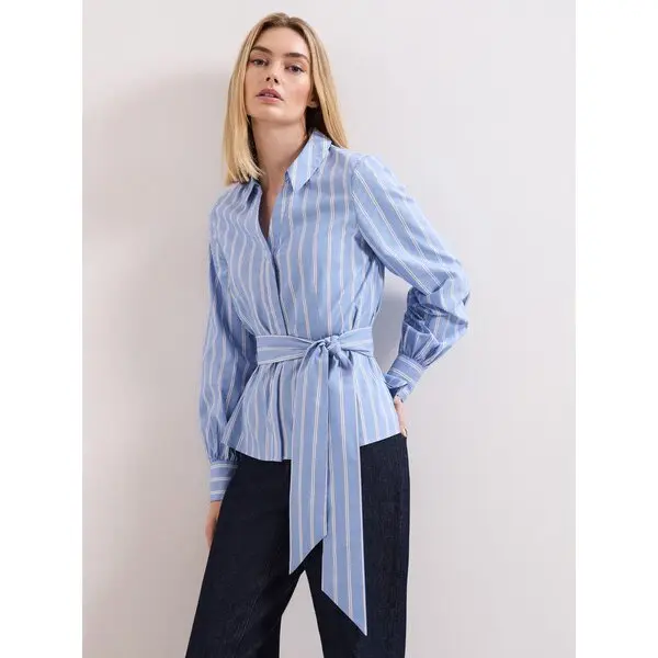 PHASE EIGHT Collared Belted Shirt