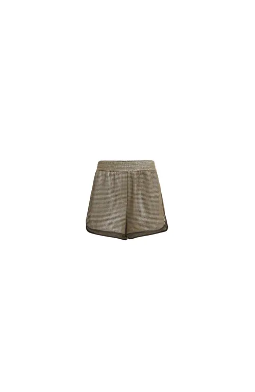 Brunello Cucinelli Leather Shorts
