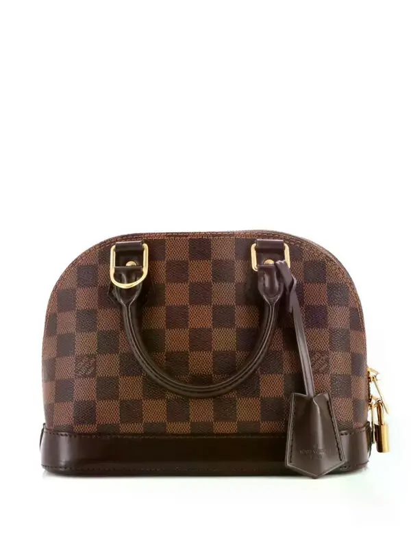 LOUIS VUITTON Alma Handbag Damier Bb Shoulder Bag - Brown